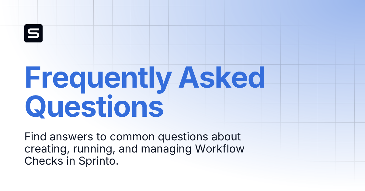 Frequently Asked Questions | Sprinto Docs