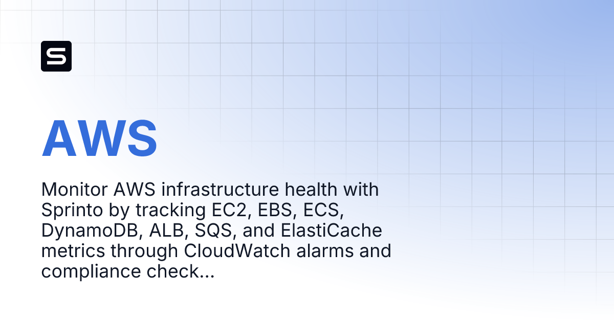 AWS | Sprinto Docs