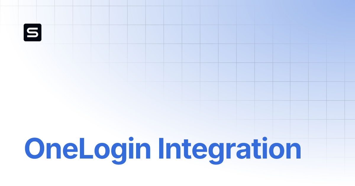 OneLogin Integration | Sprinto Docs